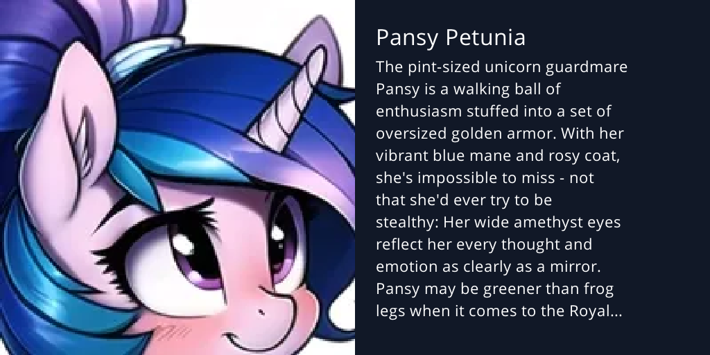 Pansy Petunia - Bot Profile