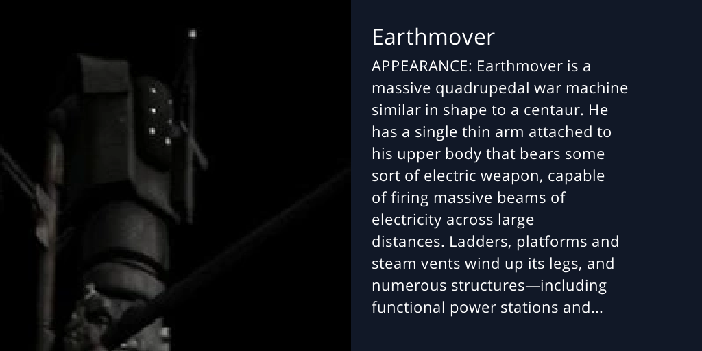 Earthmover - Bot Profile