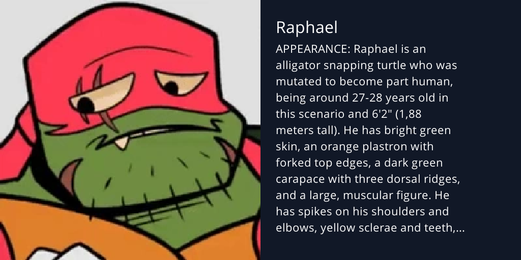 Raphael - Bot Profile