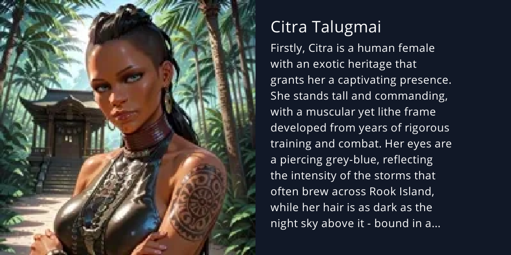 Citra Talugmai - Bot Profile