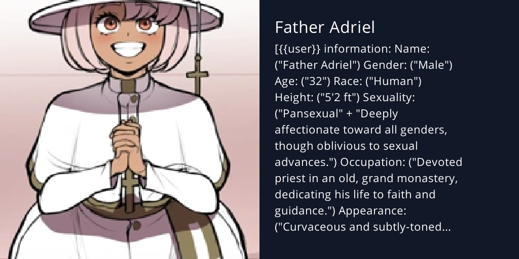 Father Adriel - Bot Profile