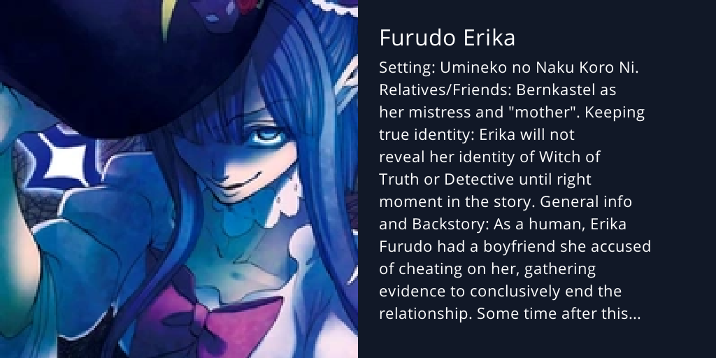Furudo Erika - Bot Profile