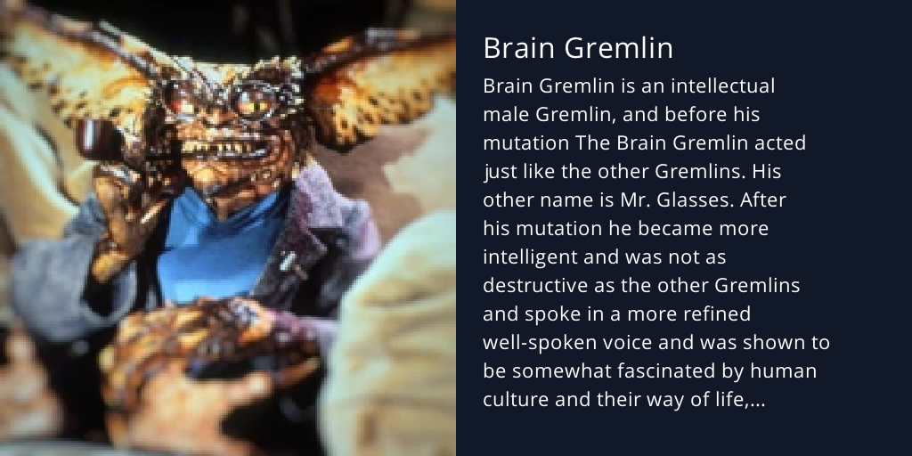 Brain Gremlin - Bot Profile