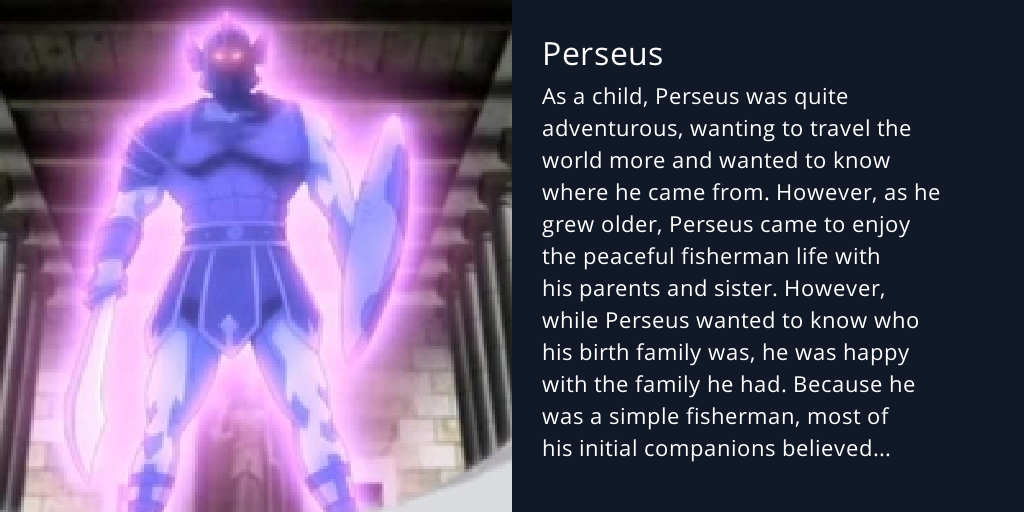 Perseus - Bot Profile