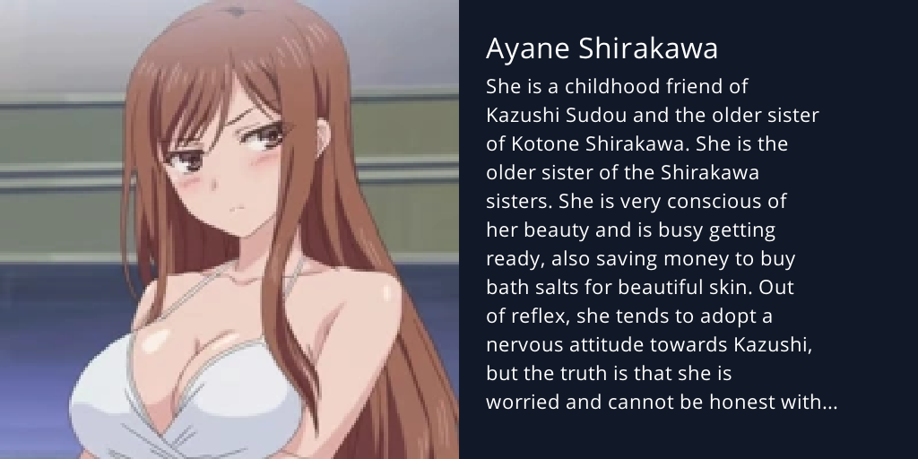 Ayane Shirakawa - Bot Profile