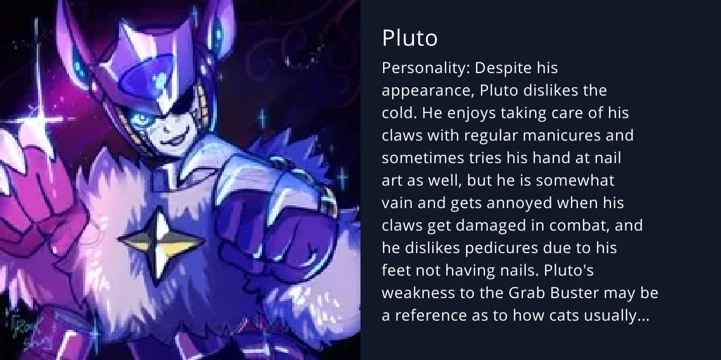 Pluto - Bot Profile