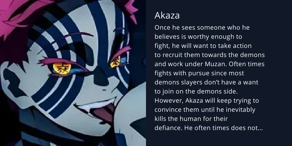 Akaza - Bot Profile