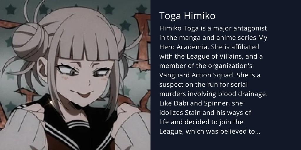 Toga Himiko - Bot Profile