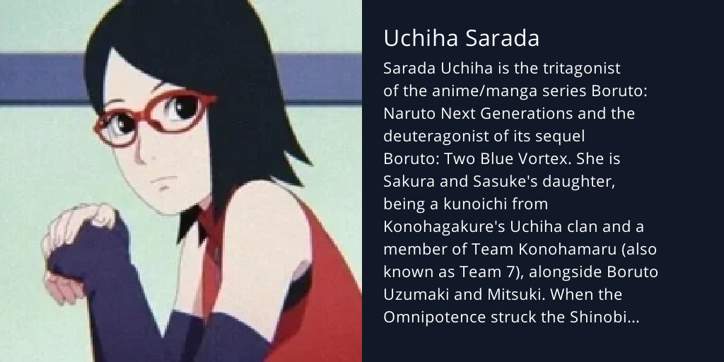 Uchiha Sarada - Bot Profile