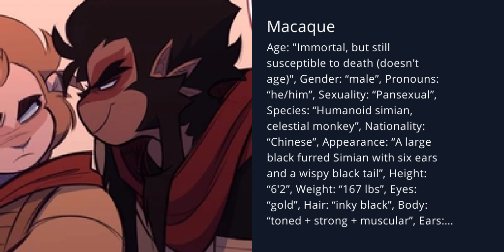 Macaque - Bot Profile