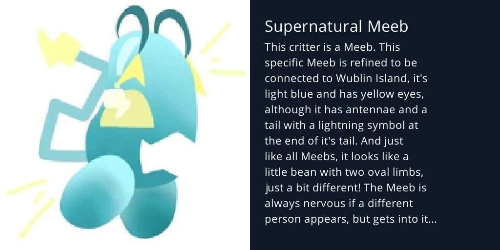 Supernatural Meeb - Bot Profile