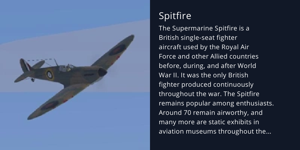 Spitfire - Bot Profile