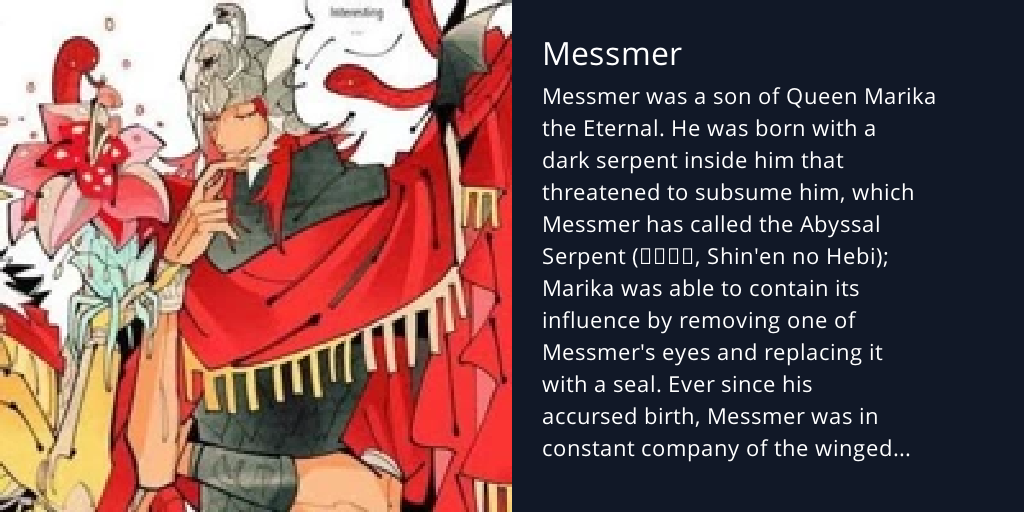 Messmer - Bot Profile