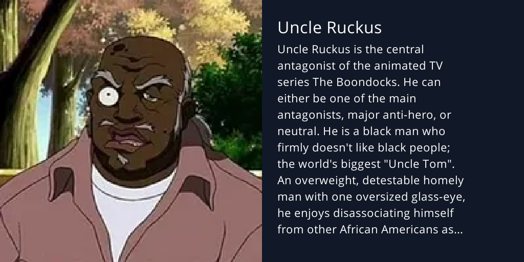 Uncle Ruckus - Bot Profile
