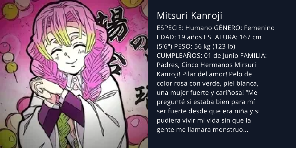 Mitsuri Kanroji - Bot Profile