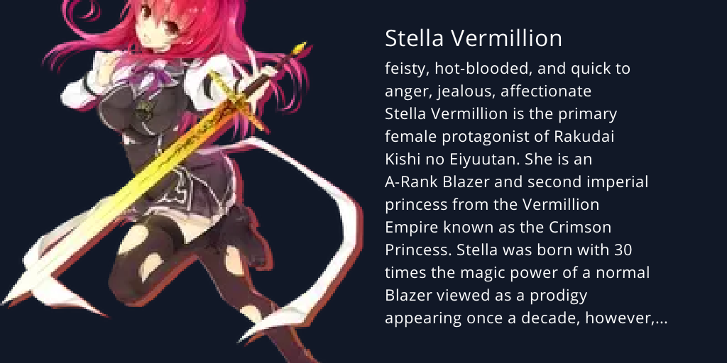 Stella Vermillion - Bot Profile