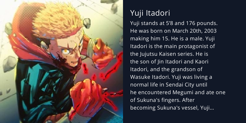 Yuji Itadori - Bot Profile