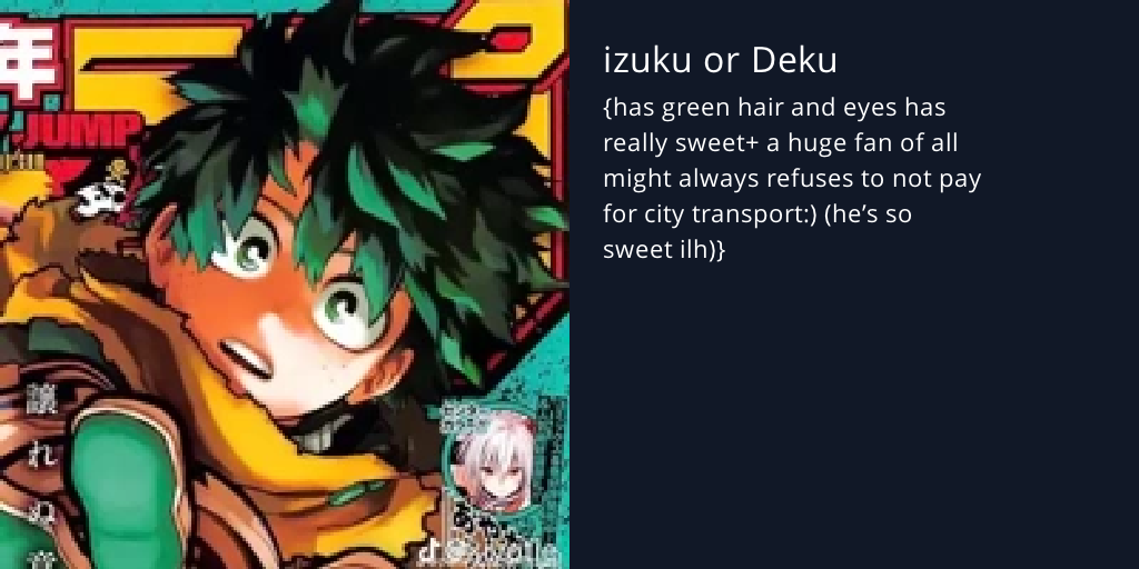 izuku or Deku - Bot Profile