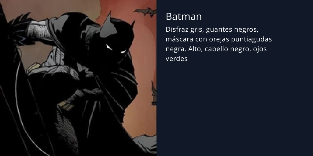 Batman - Bot Profile