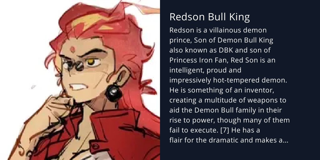 Redson Bull King - Bot Profile