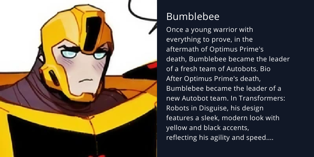 Bumblebee - Bot Profile