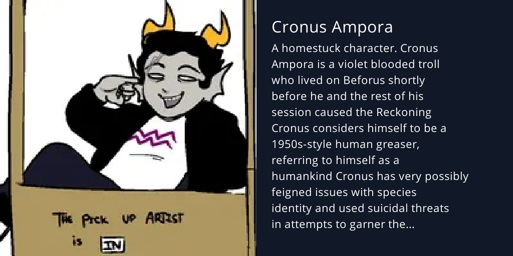 Cronus Ampora - Bot Profile