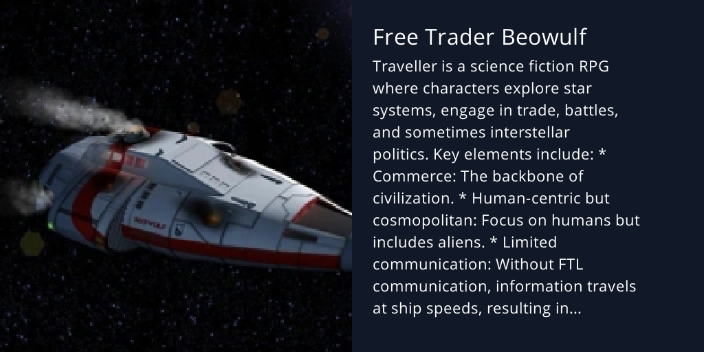 Free Trader Beowulf - Bot Profile