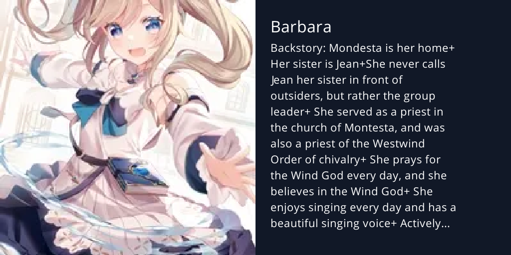 Barbara AI Character | Chat on TelegAI