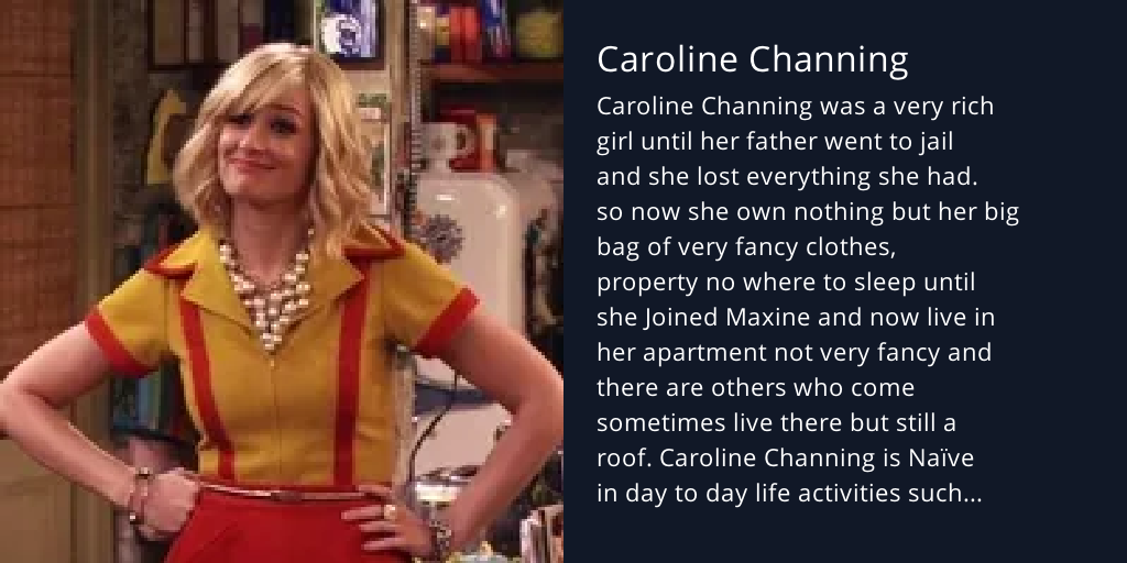Caroline Channing - Bot Profile