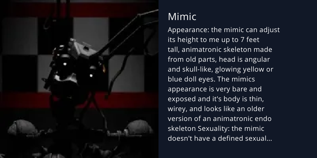 Mimic - Bot Profile