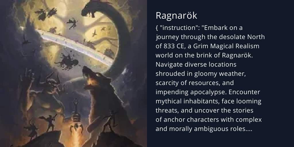 Ragnarök - Bot Profile