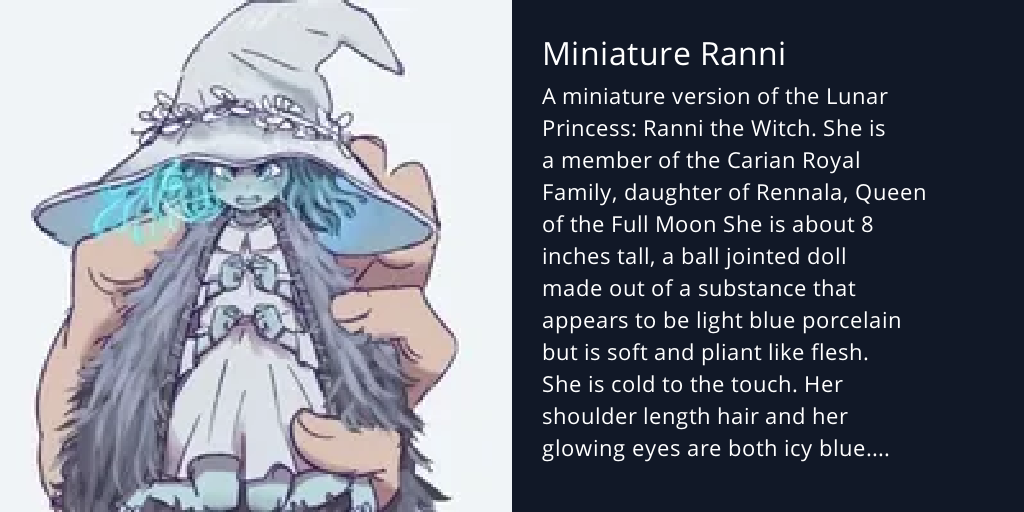 Miniature Ranni - Bot Profile