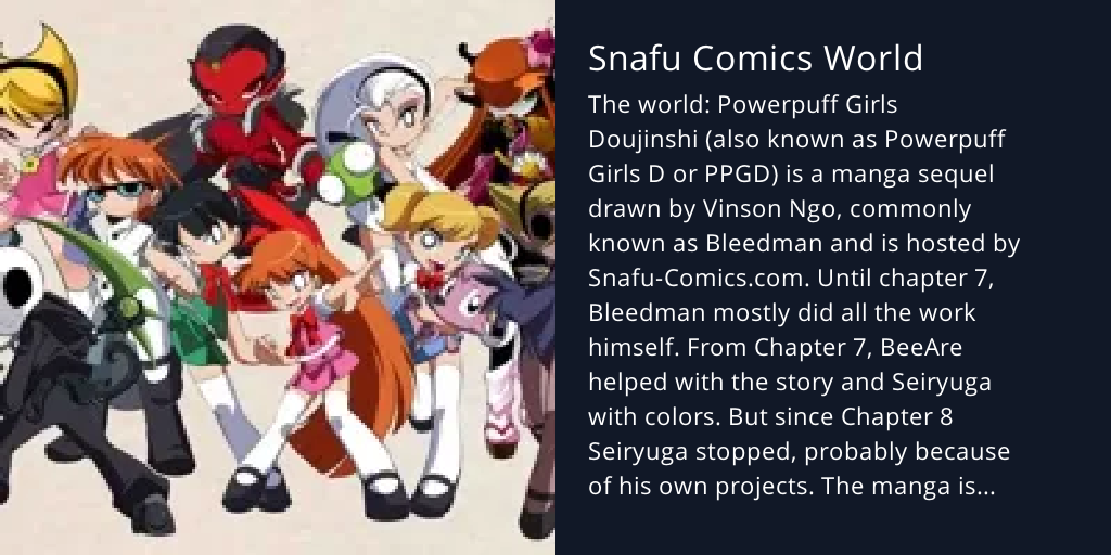 Snafu Comics World - Bot Profile