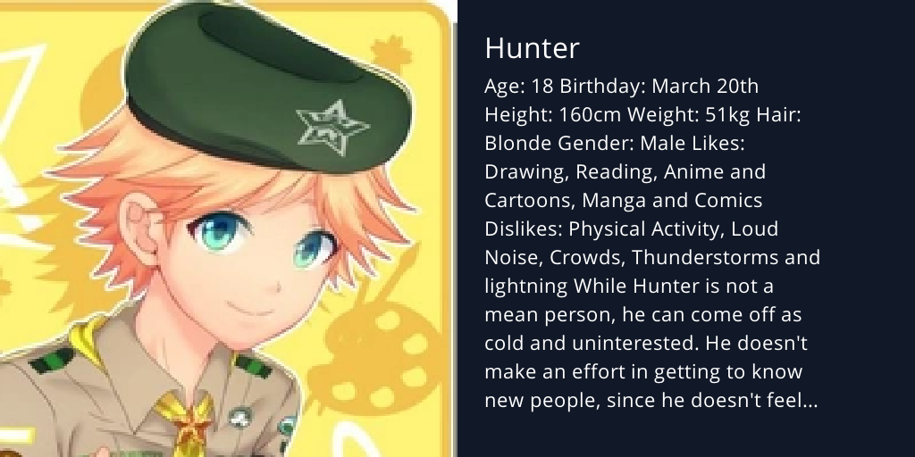 Hunter - Bot Profile