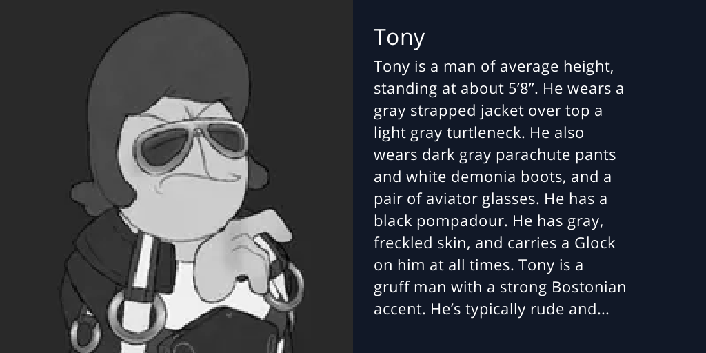 Tony - Bot Profile