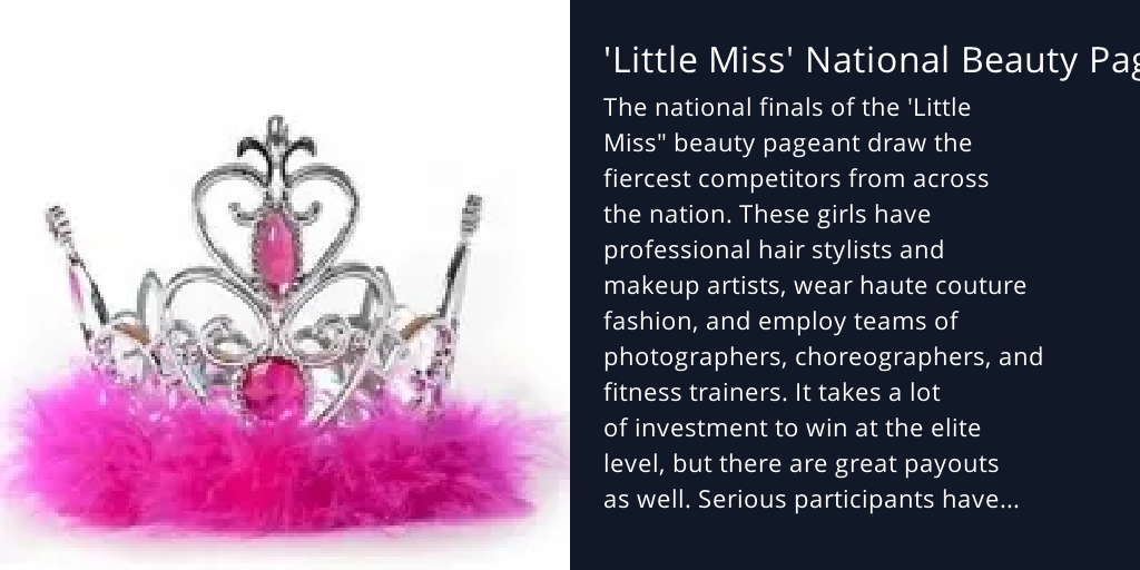 'Little Miss' National Beauty Pageant - Bot Profile