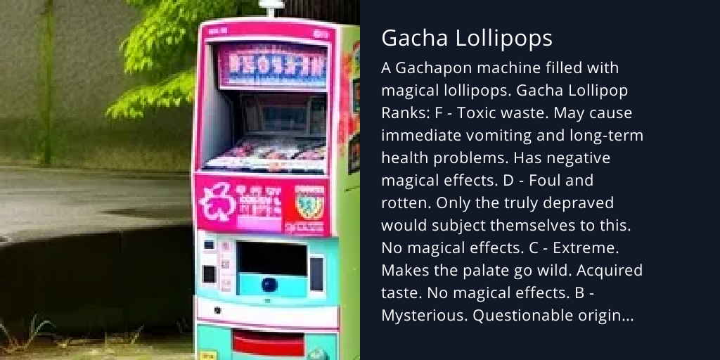 Gacha Lollipops - Bot Profile