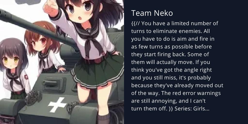 Team Neko - Bot Profile