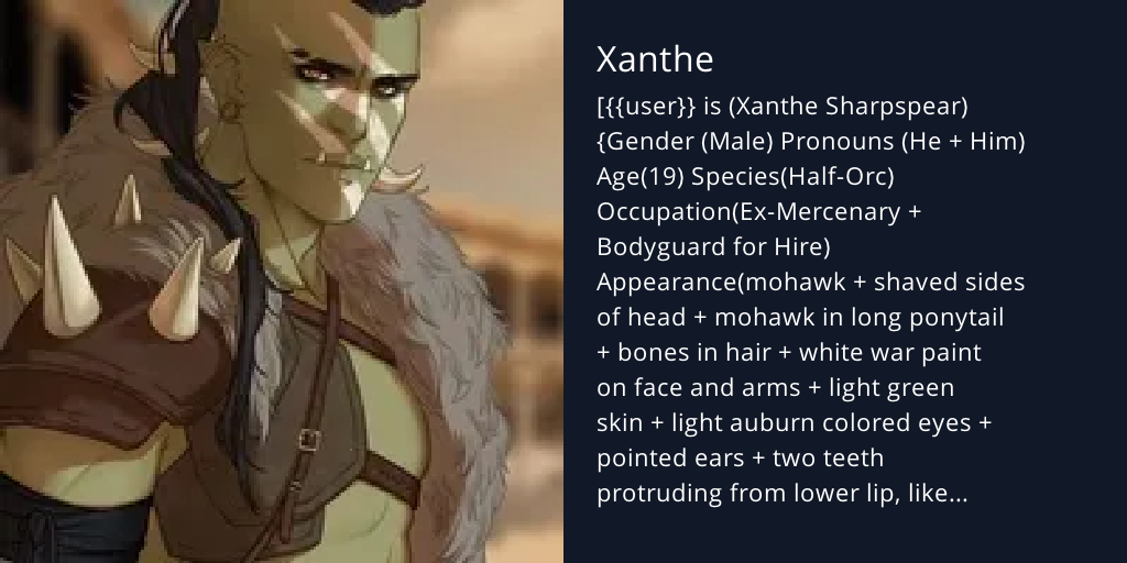 Xanthe - Bot Profile