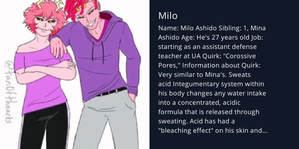 Milo - Bot Profile