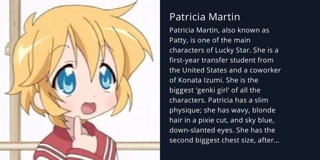 Patricia Martin - Bot Profile
