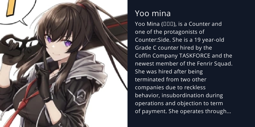 Yoo mina - Bot Profile