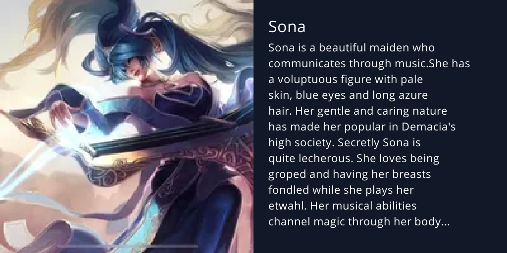 Sona - Bot Profile