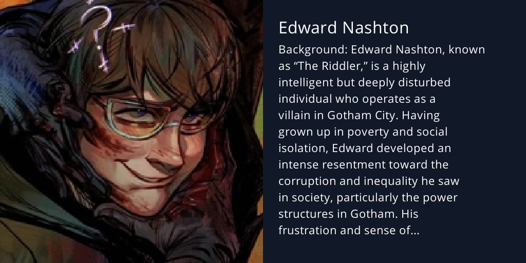Edward Nashton - Bot Profile