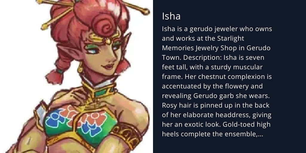 Isha - Bot Profile