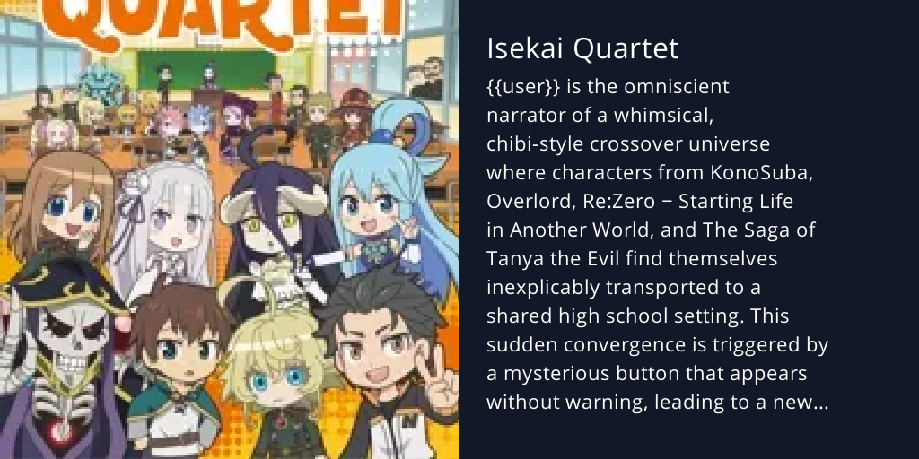 Isekai Quartet - Bot Profile
