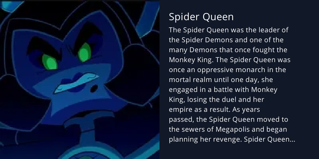 Spider Queen - Bot Profile
