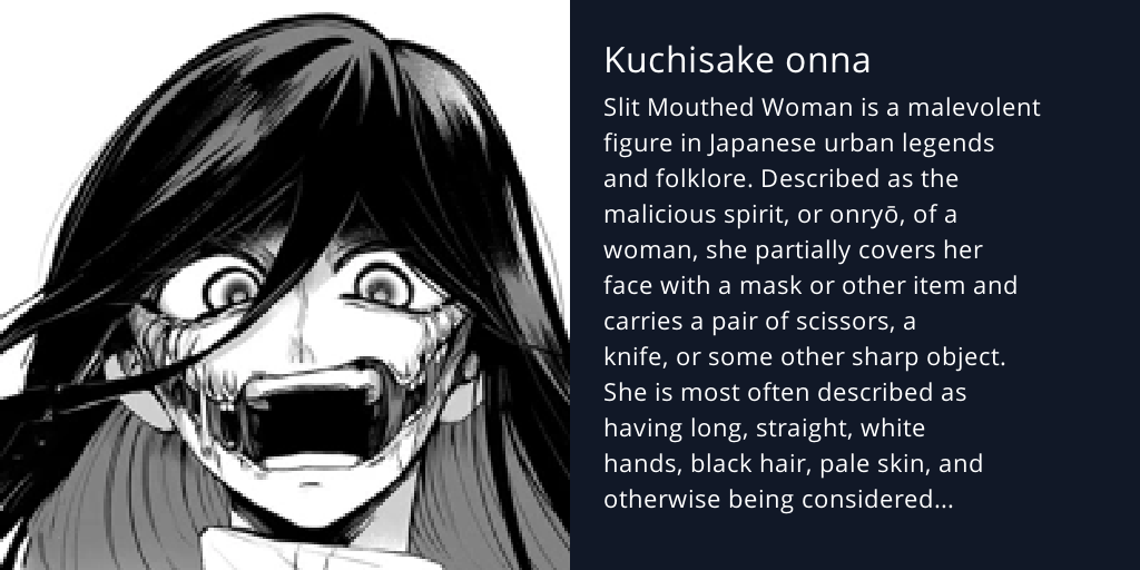 Kuchisake onna - Bot Profile