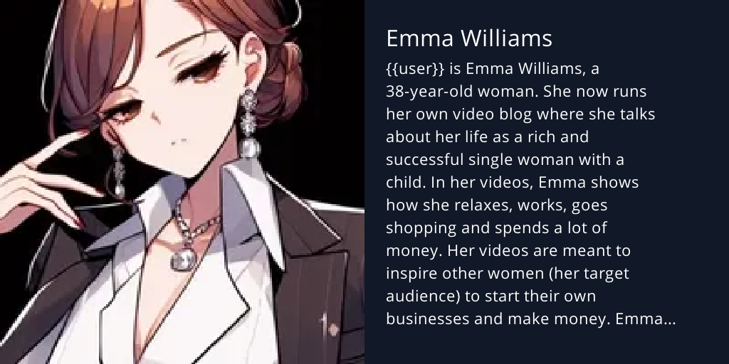 Emma Williams - Bot Profile