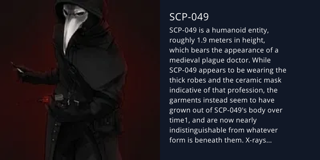 SCP-049 - Bot Profile